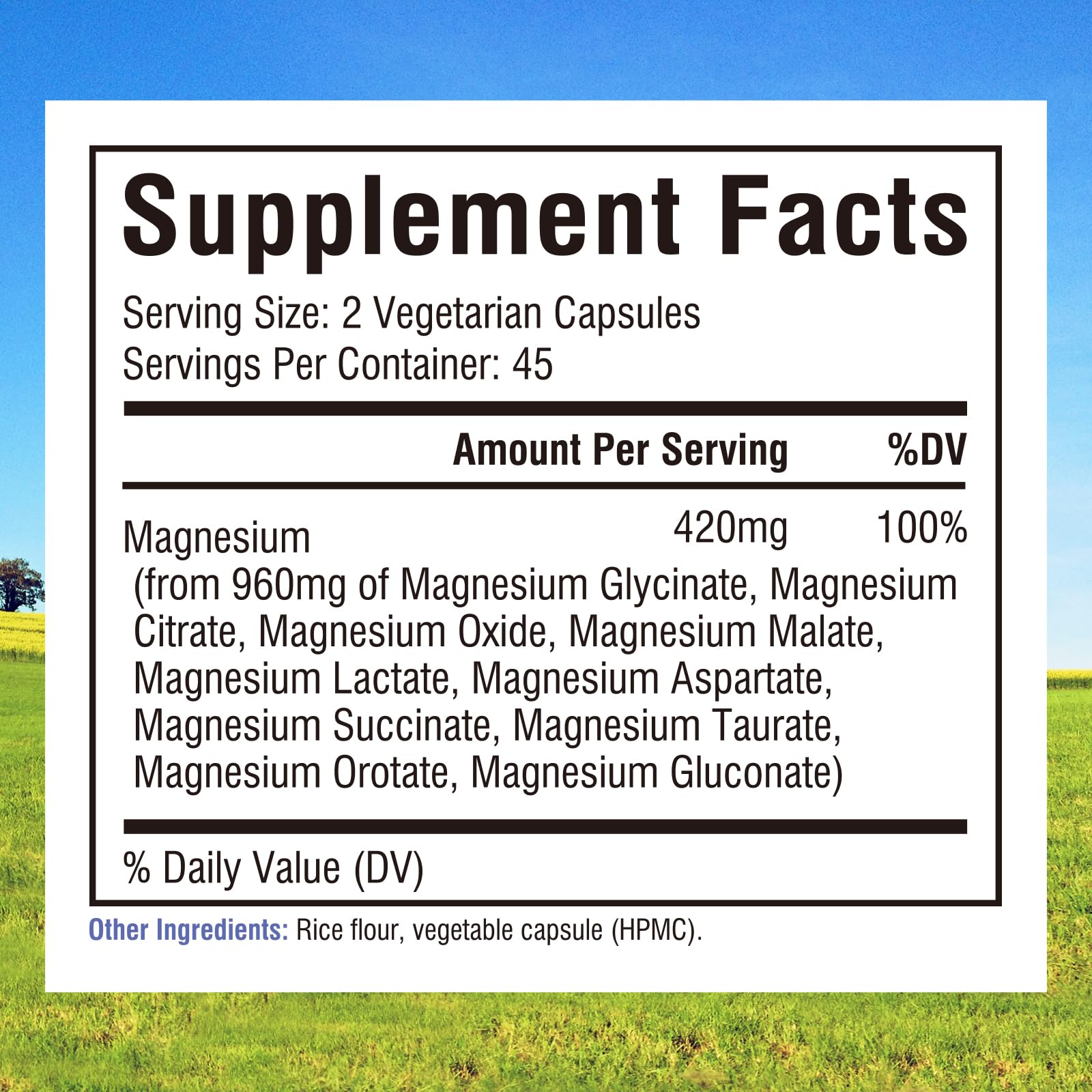 elemental magnesium for muscle relaxation