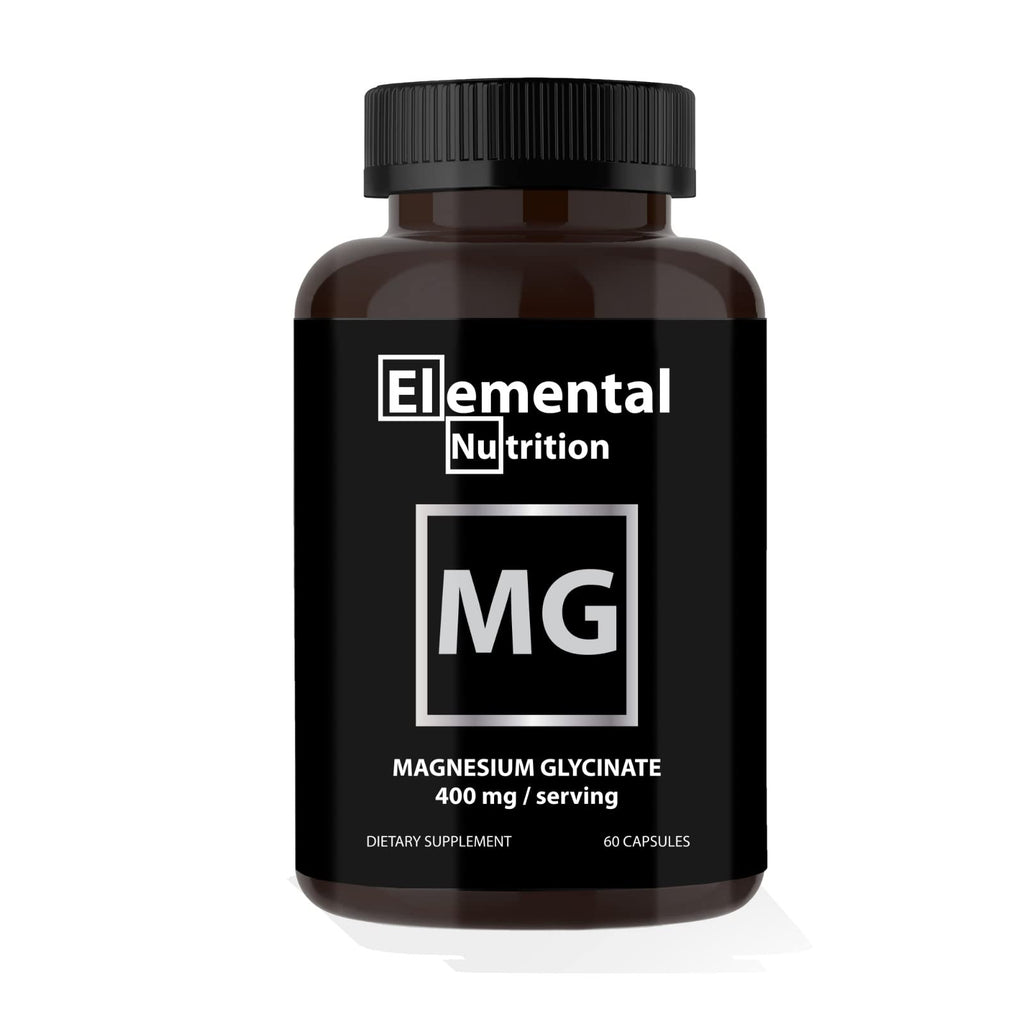 Elemental Nutrition magnesium glycinate capsules