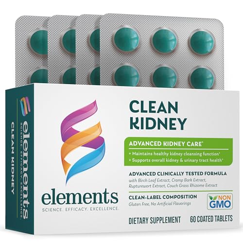 Elements Clean Kidney tablets for wellness