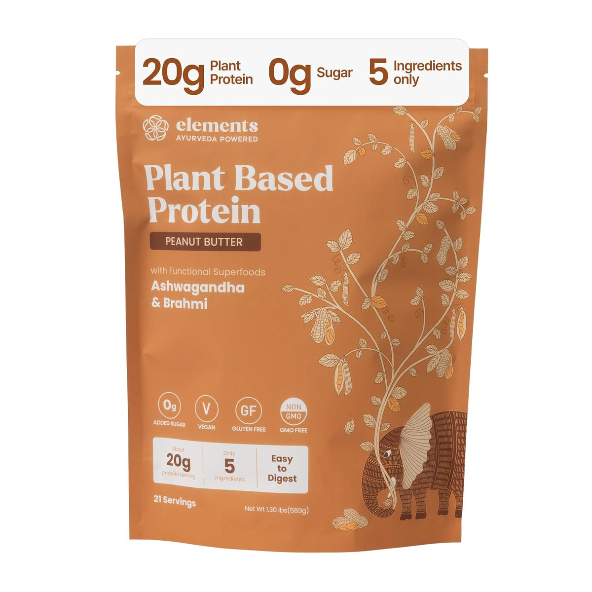 Elements peanut butter protein powder
