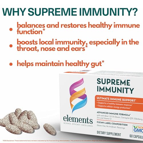 Elements Supreme Immunity for seasonal wellness