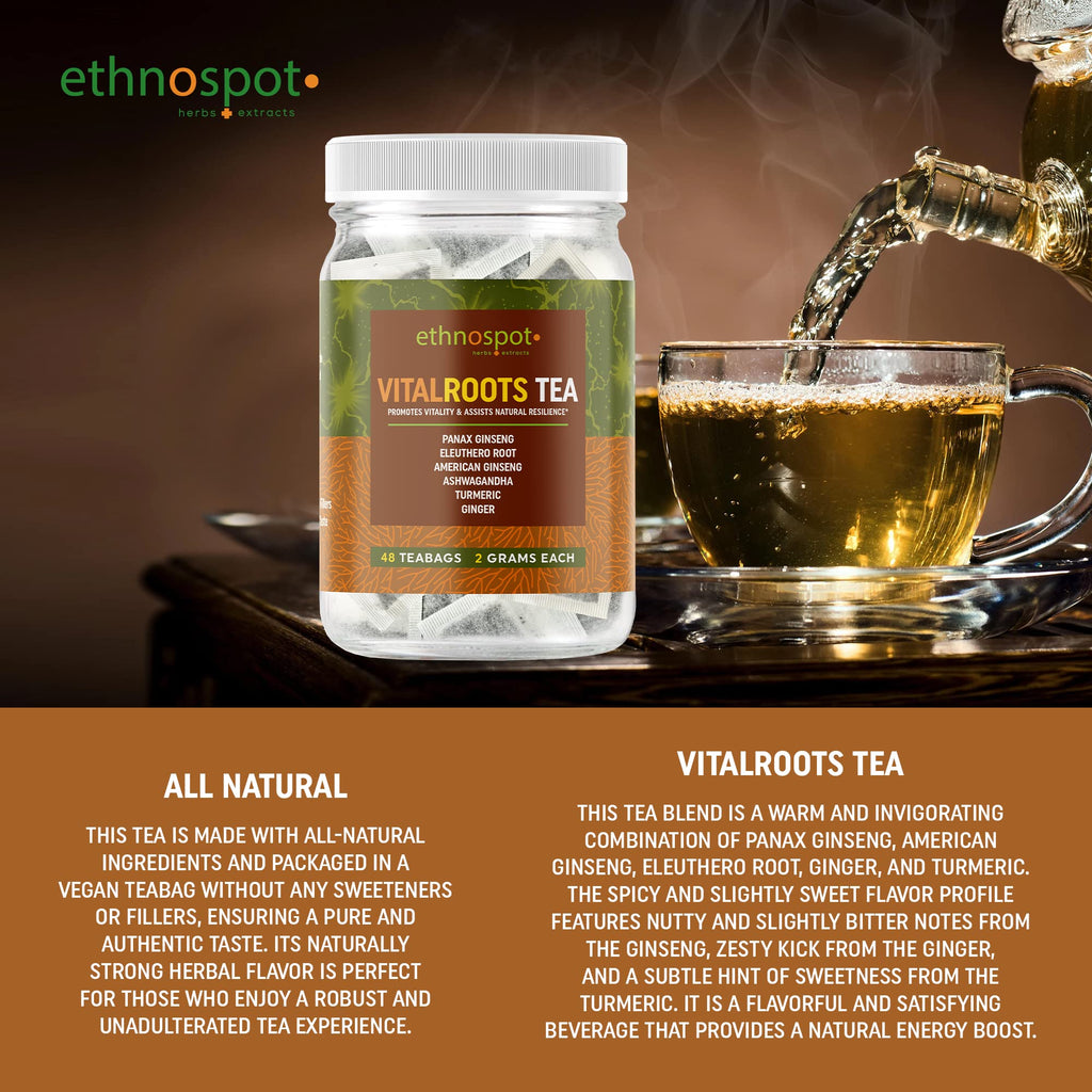 Eleuthero tea for energy boost