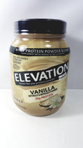 Elevation whey protein powder blend vanilla