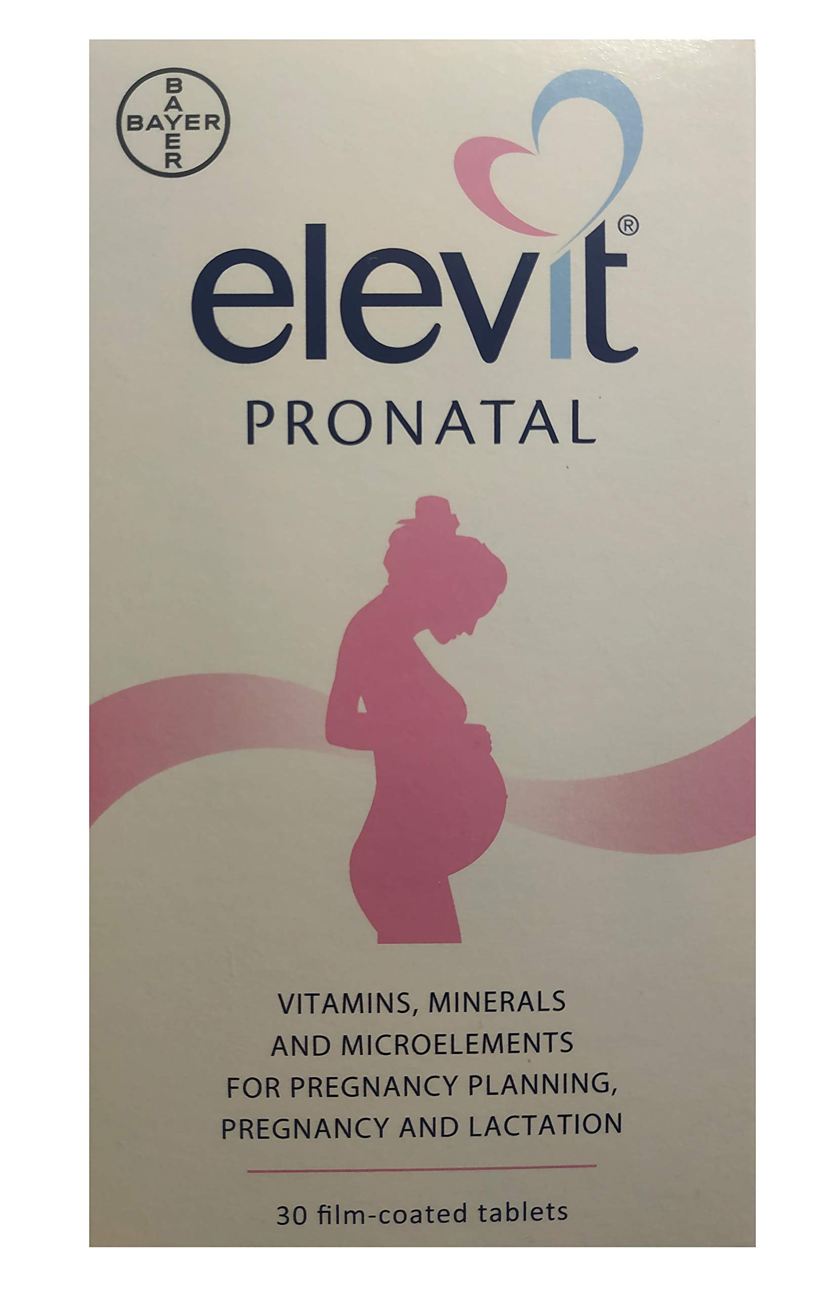 Elevit blended vitamin & mineral supplements for pregnancy
