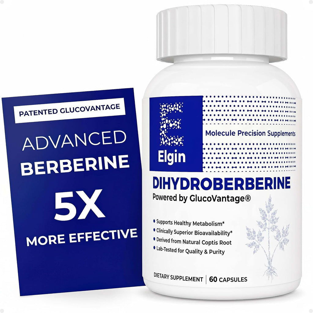 Elgin Berberine 5X absorption capsules