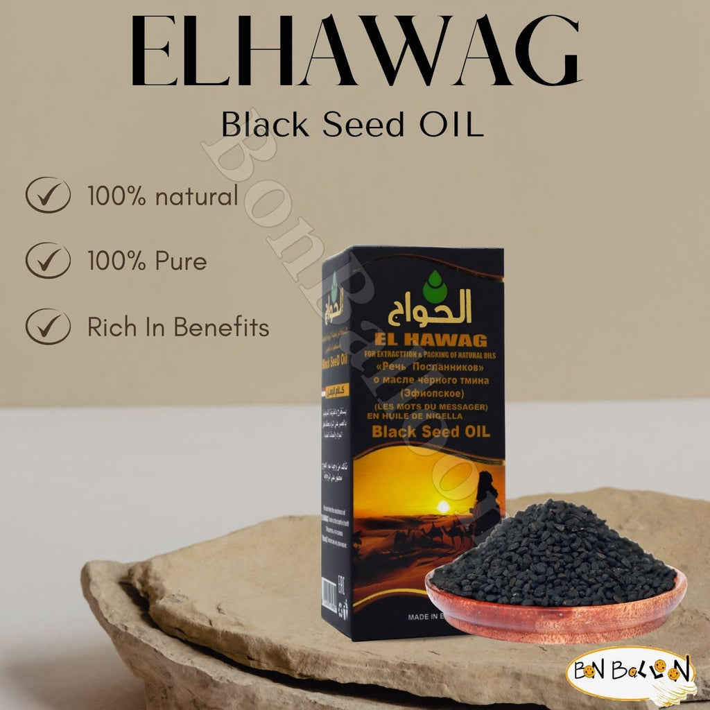 Elhawag herbal black seed oil