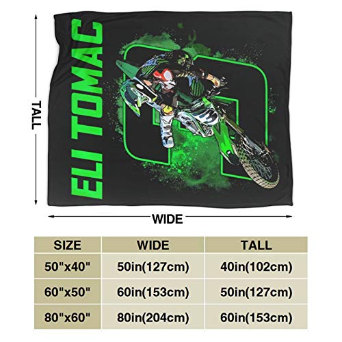 Eli Tomac fan merchandise blanket