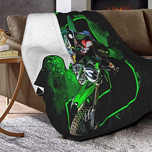 Eli Tomac themed throw blanket
