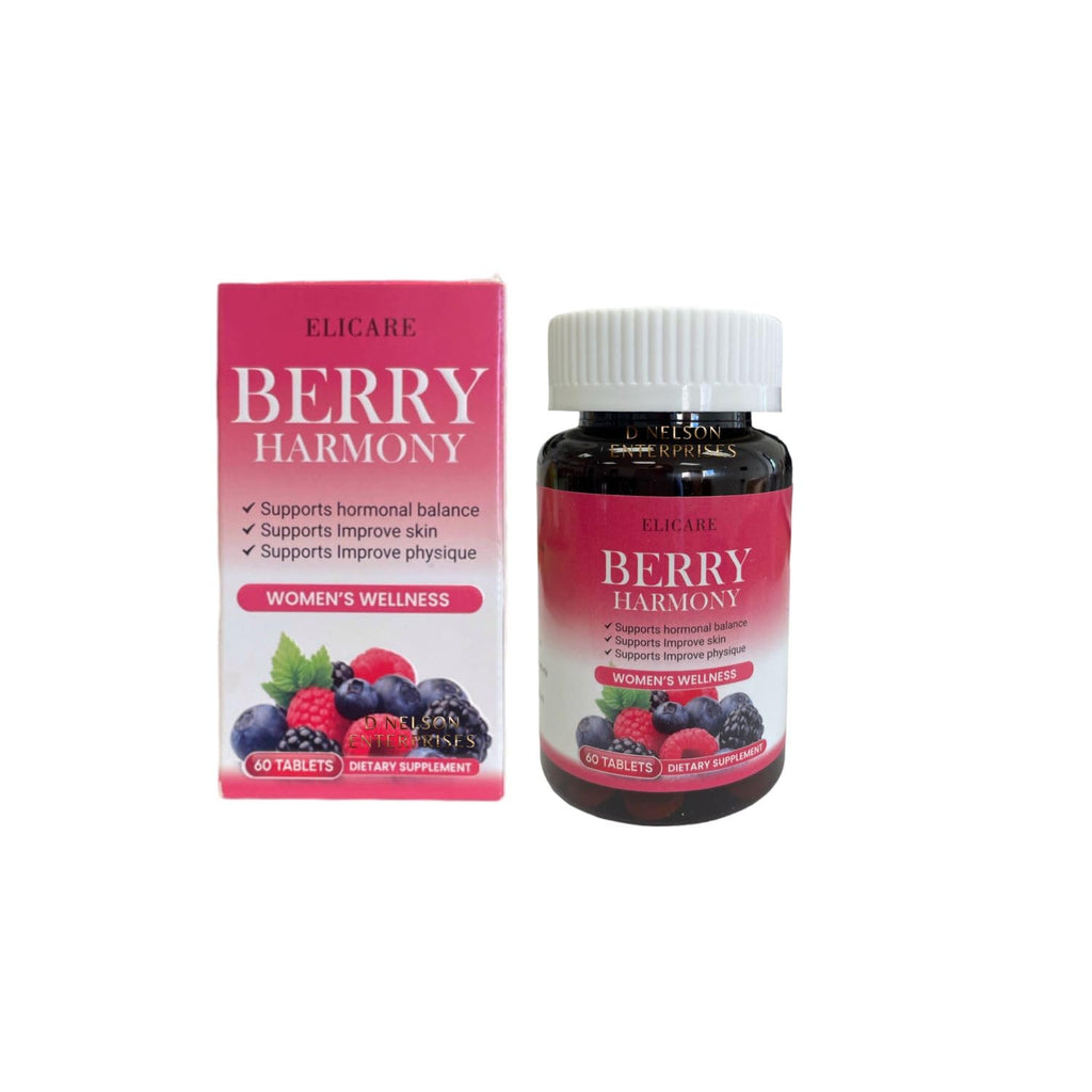 ELICARE Berry wellness supplement tablets