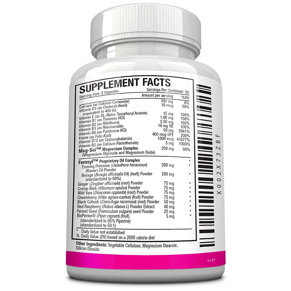 eliminate PMS symptoms with blended vitamins