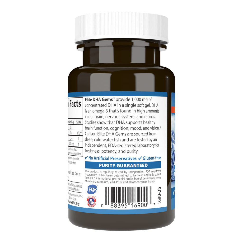 Elite DHA Gems soft gels for men