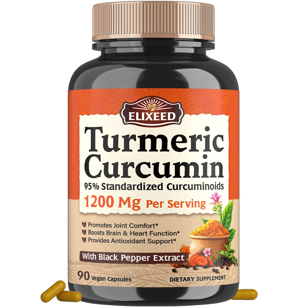 Elixeed turmeric capsules for joint health