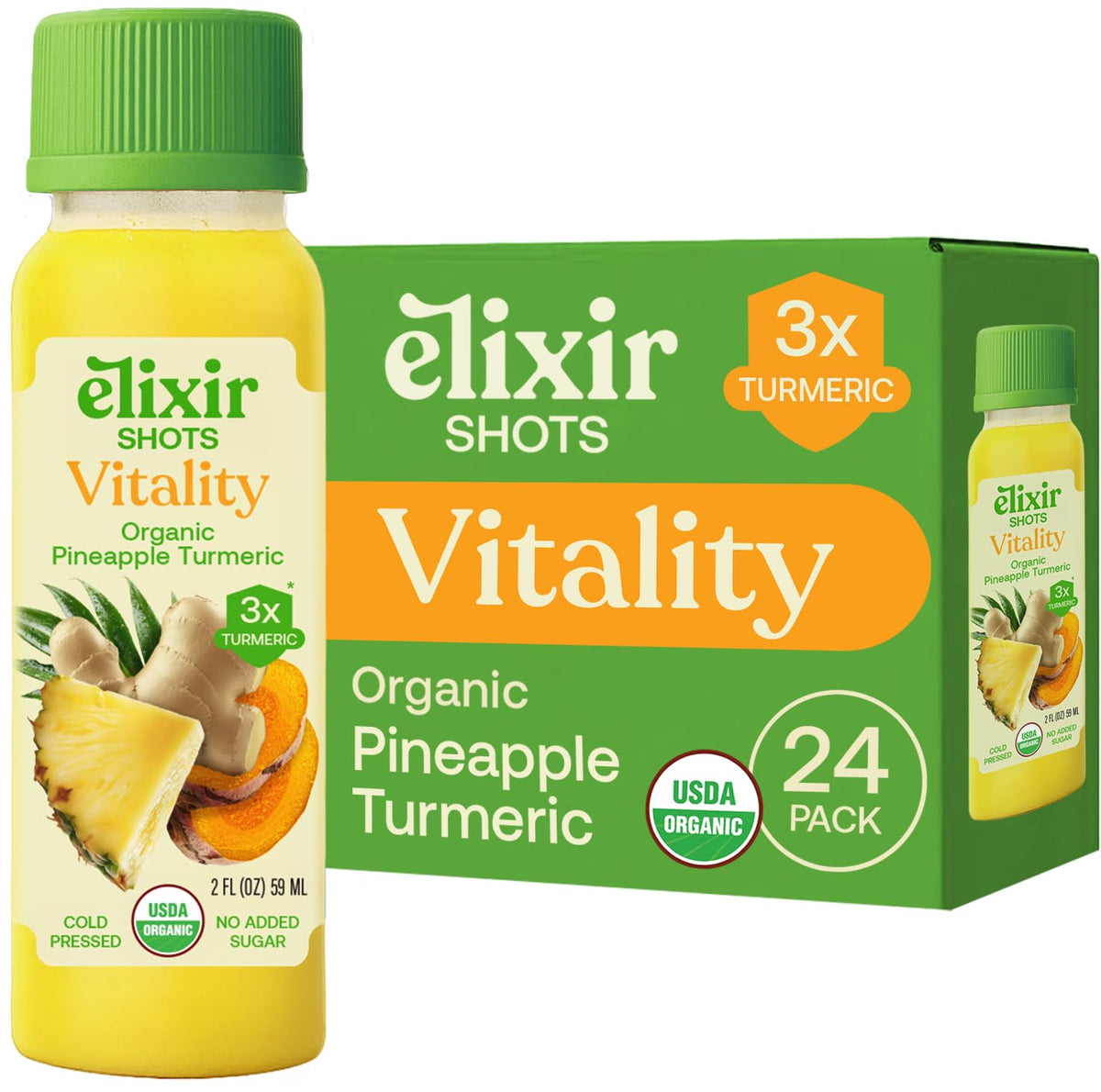Elixir Shots immunity booster wellness shot