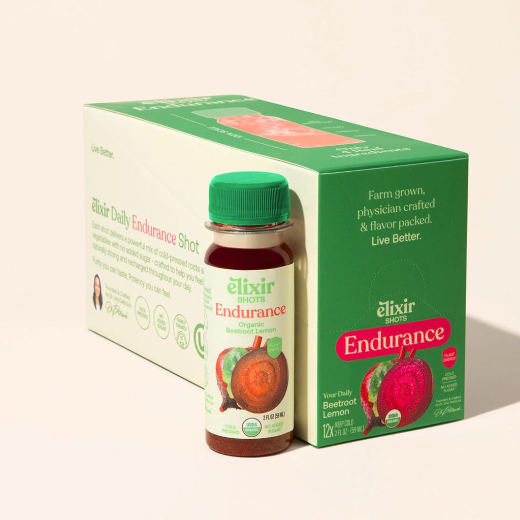 Elixir Shots pre-workout energy boost