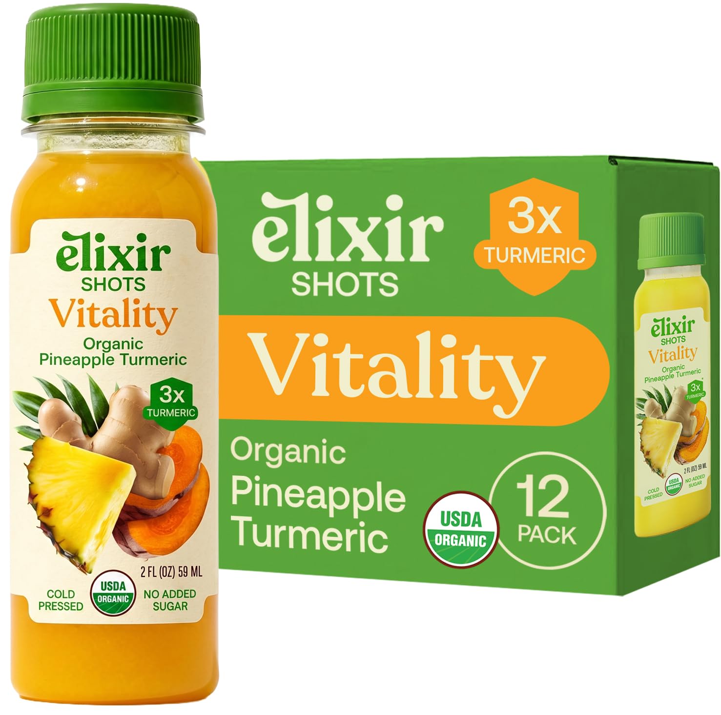 Elixir Shots vitality multivitamins pack