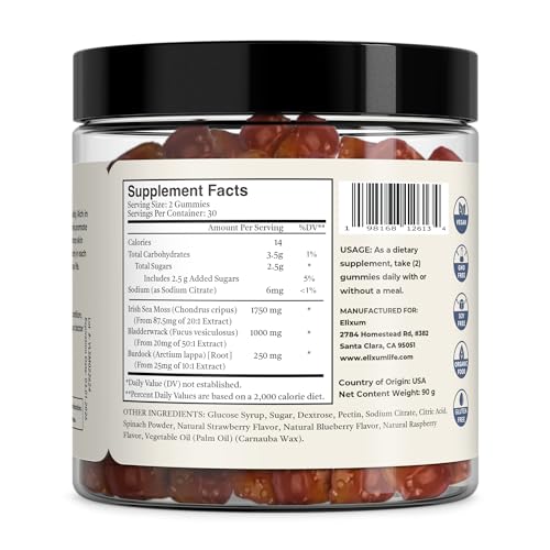 Elixum Sea Moss for overall vitality