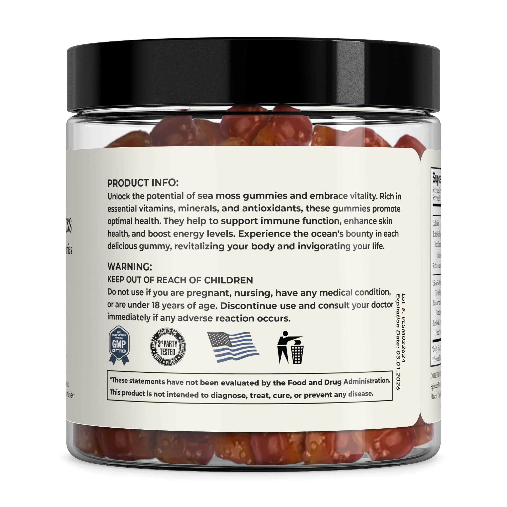 Elixum Sea Moss for vibrant skin