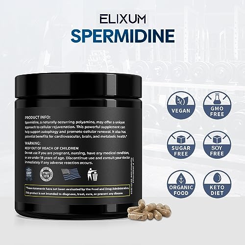 Elixum Spermidine for healthy aging