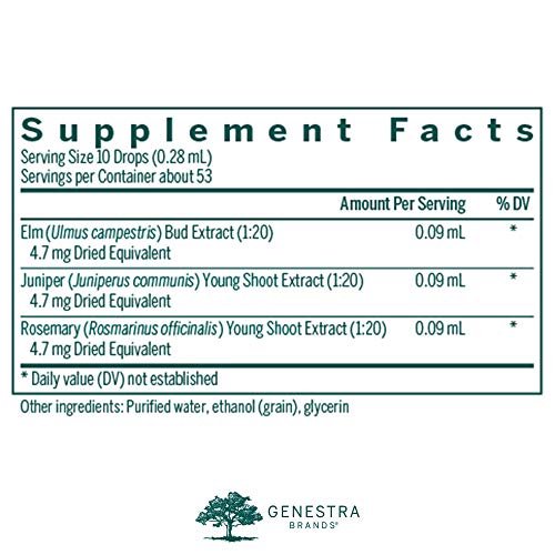 Elm Juniper Rosemary blended nutrients