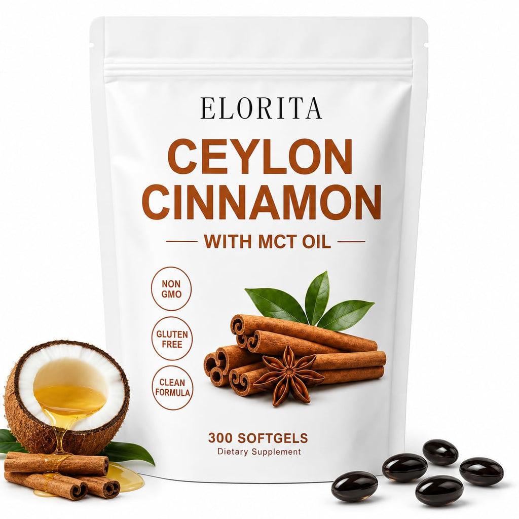 Elorita Ceylon cinnamon softgels benefits