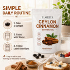 Elorita cinnamon softgels 300 count