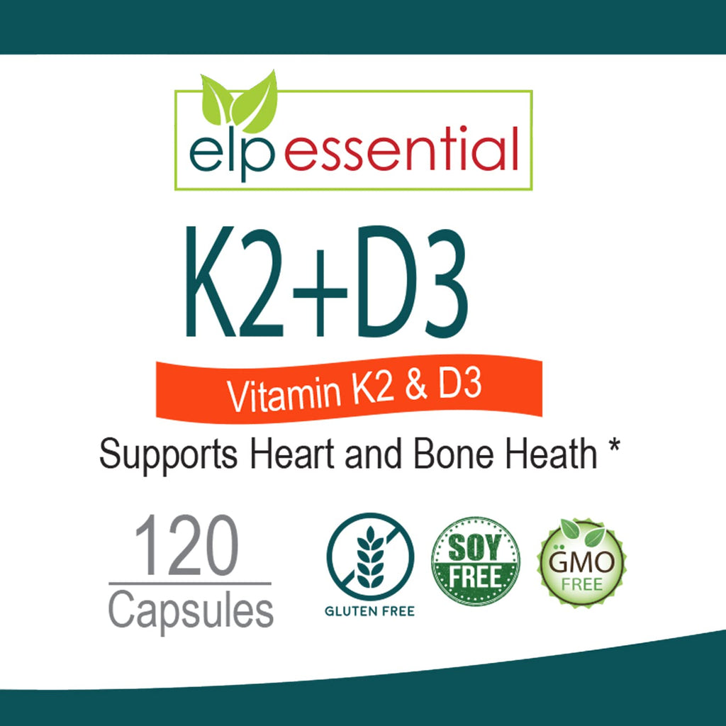 ELP K2 D3 vitamins for heart wellness
