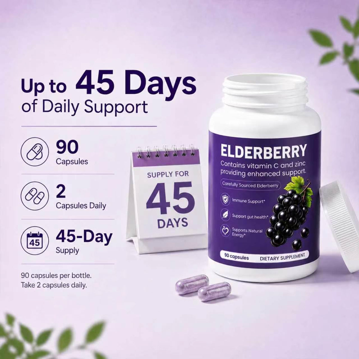 Elvera elderberry for immune support