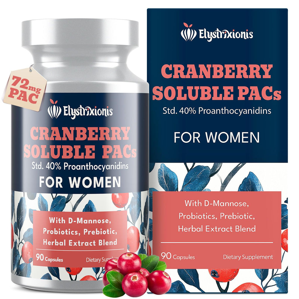 Elystrixionis cranberry capsules for urinary health