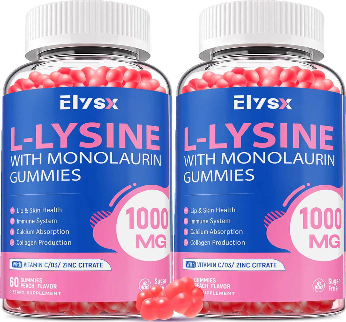 Elysx L-Lysine gummy supplements