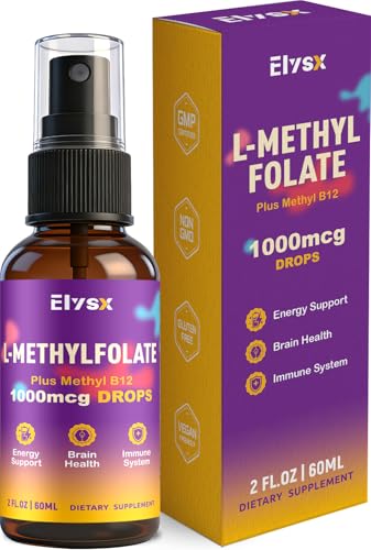 Elysx liquid methylfolate B12 spray