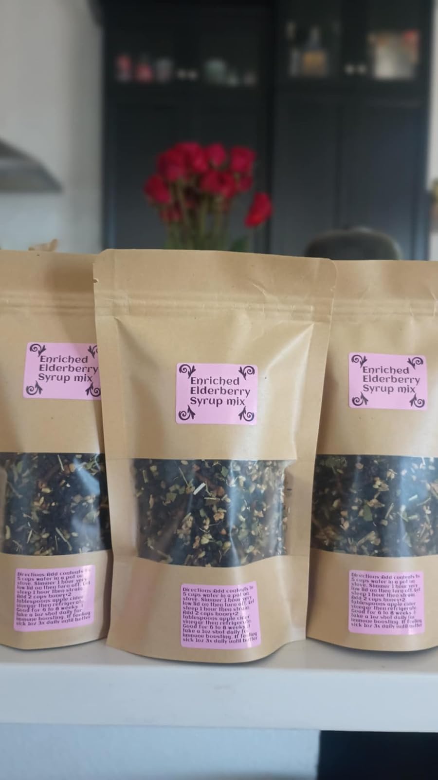 Emerald Boa herbal tea blend