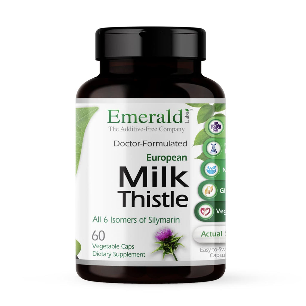 Emerald Labs Milk Thistle capsules