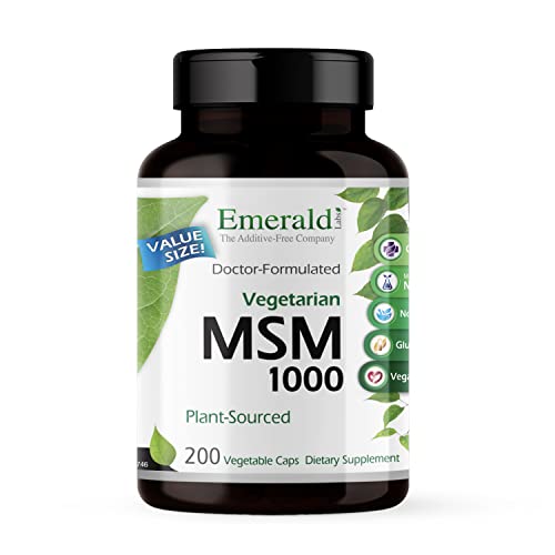 Emerald Labs MSM 1000 mg capsules