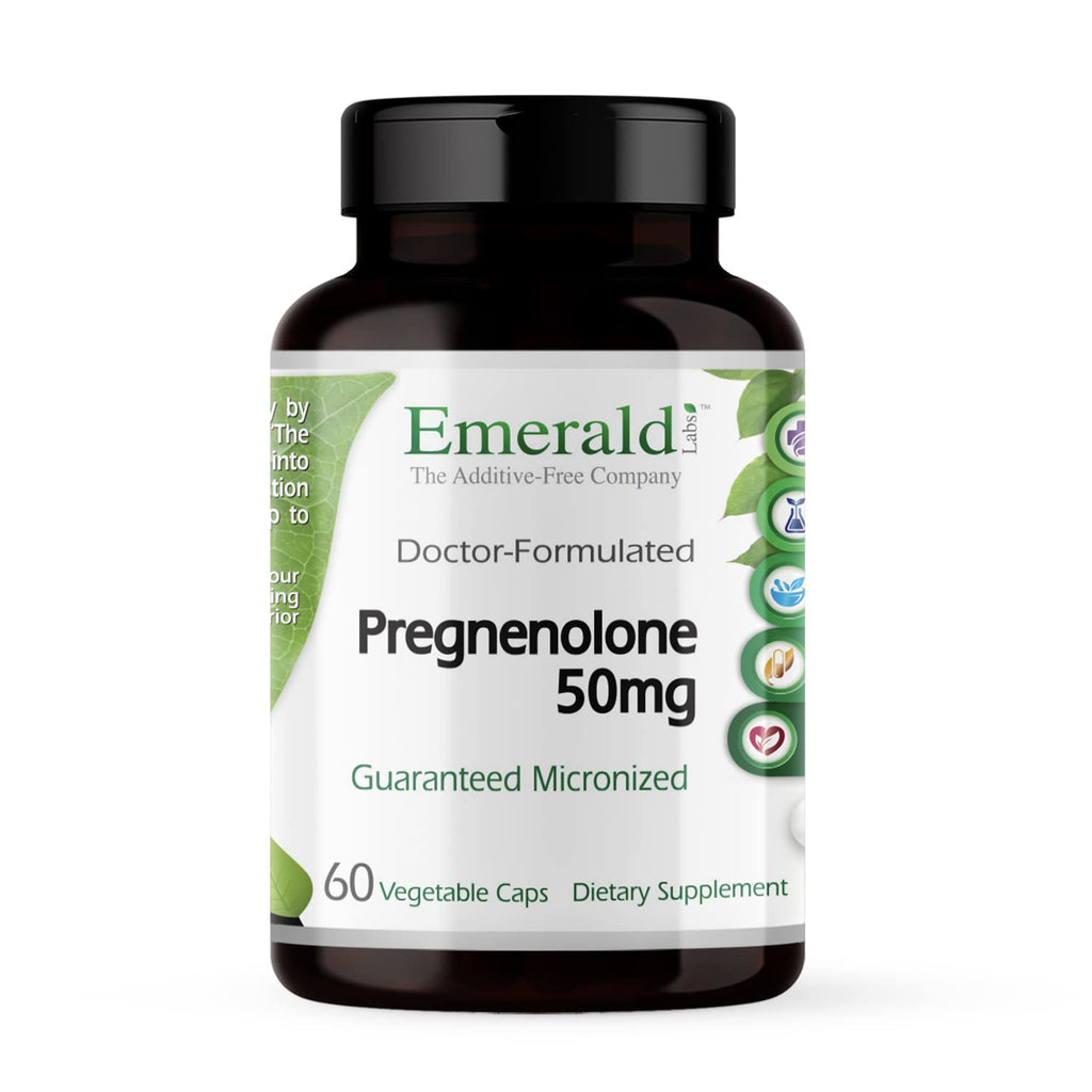 EMERALD LABS Pregnenolone 50 mg capsules