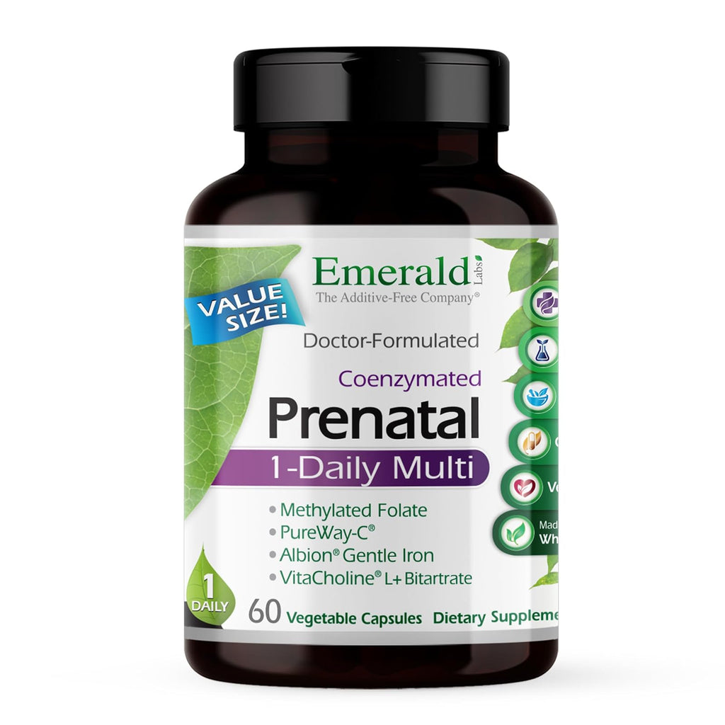 Emerald Labs prenatal multivitamins for women
