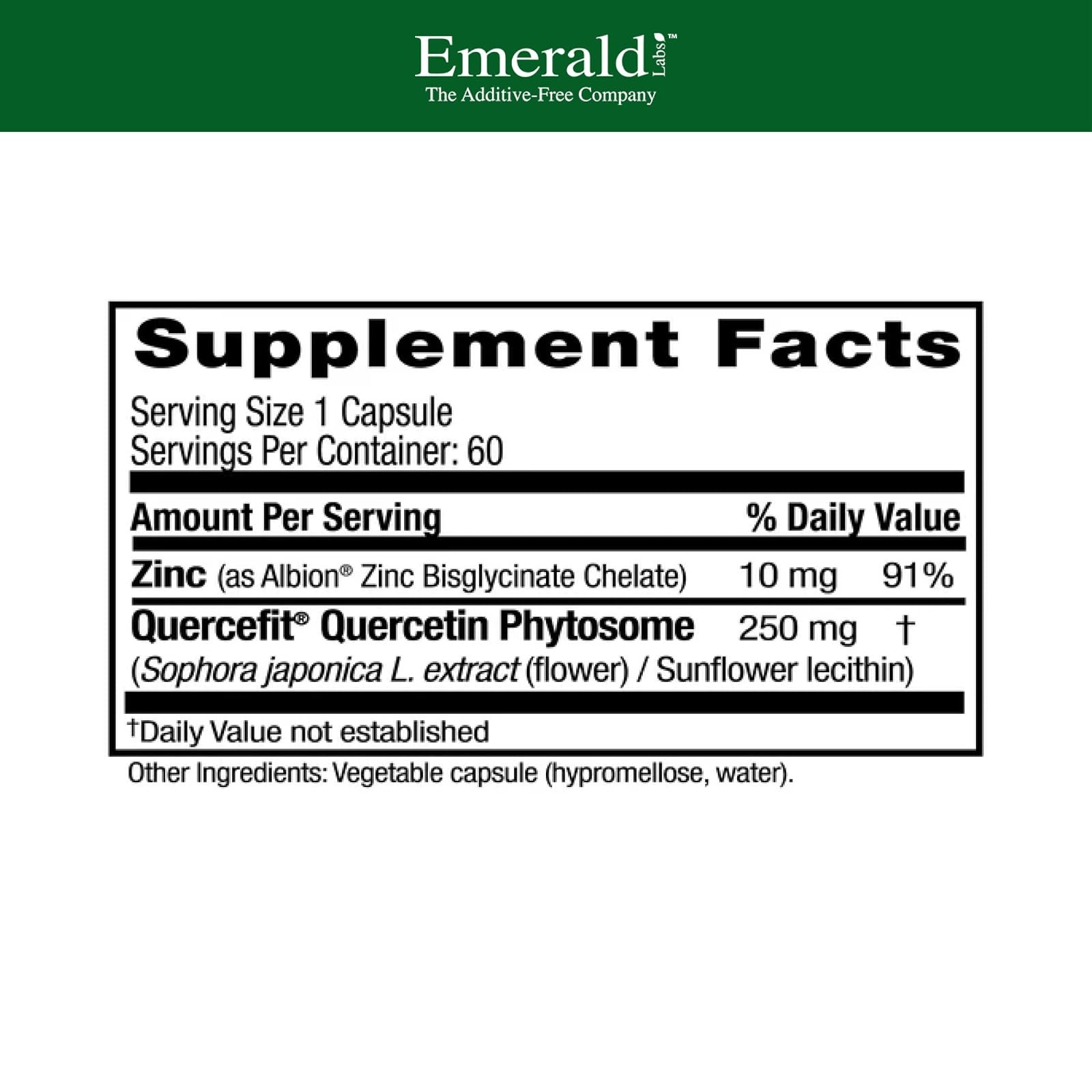 emerald labs vegetable capsules benefits