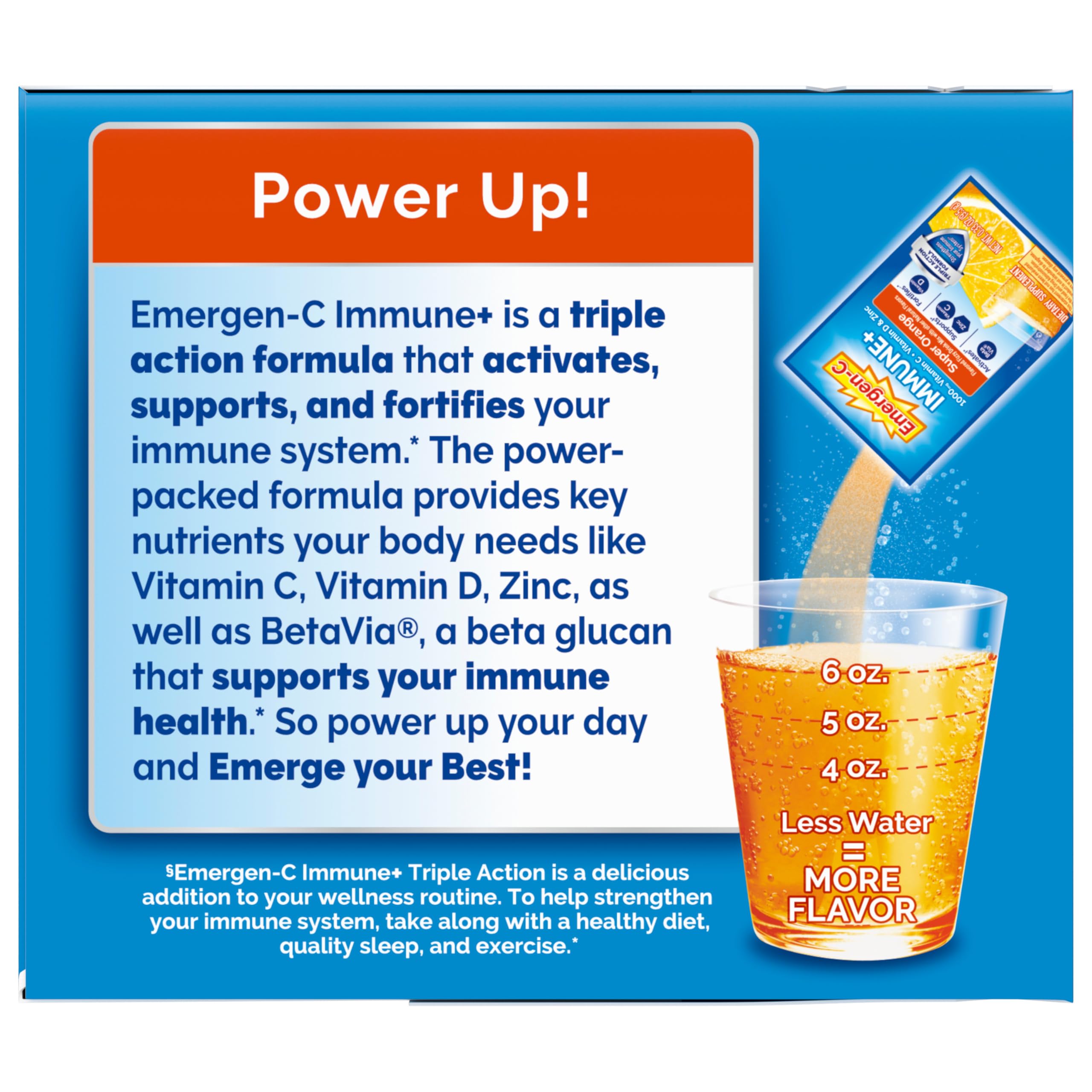 Emergen-C for on-the-go wellness