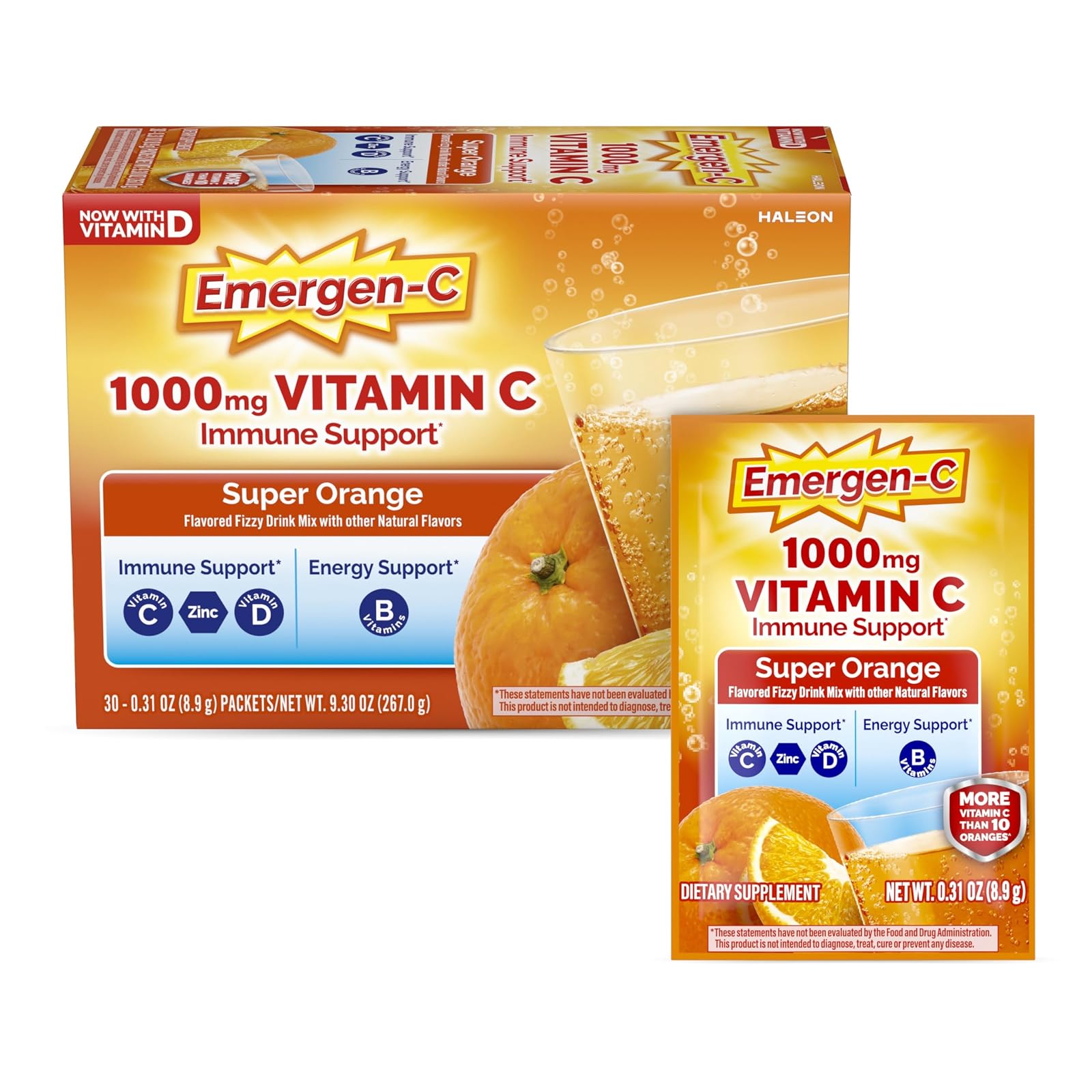 Emergen-C vitamin C 1000 mg packets