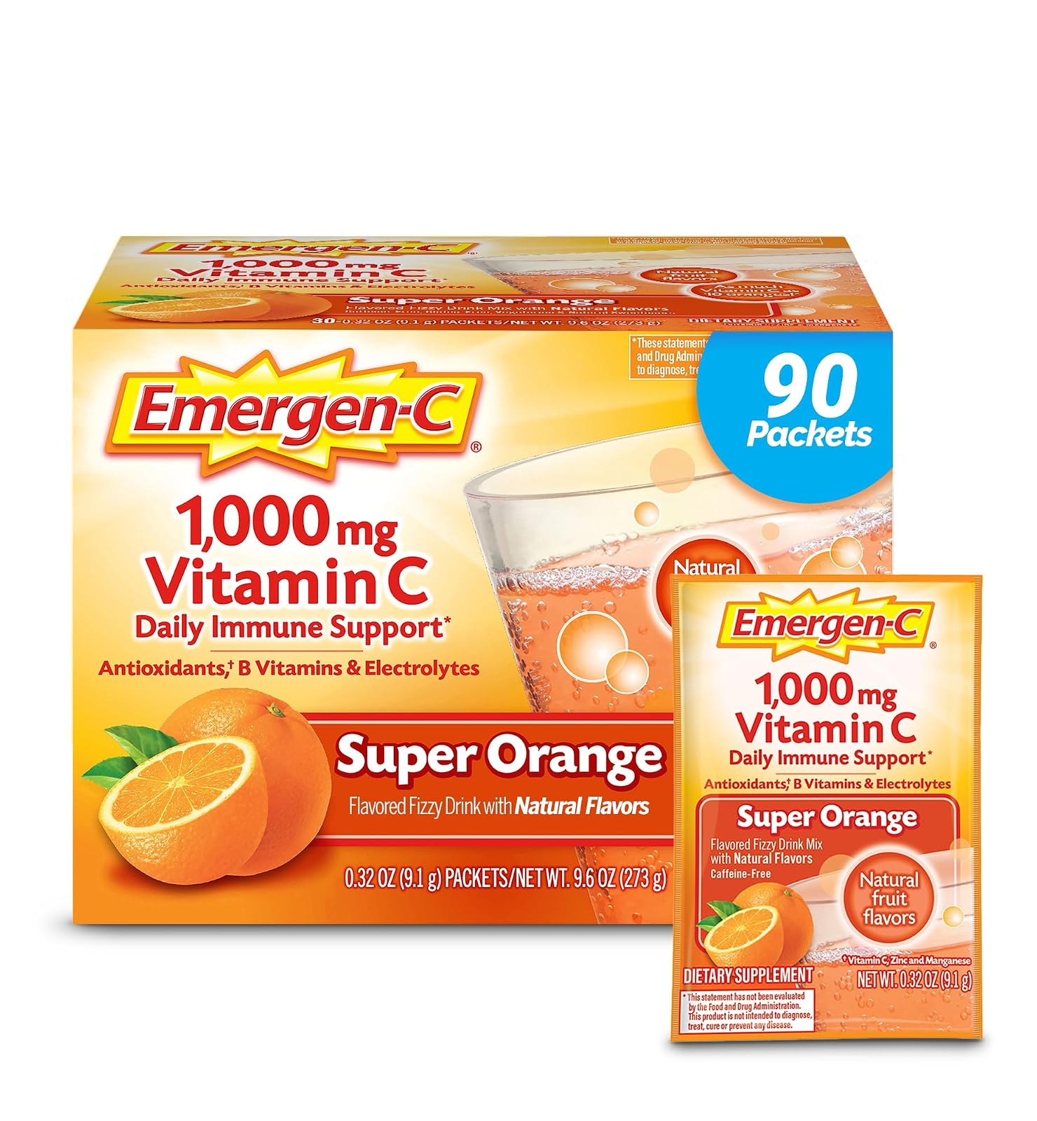 Emergen-C Vitamin C 1000 mg packets