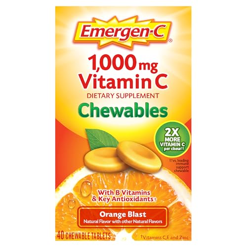 Emergen-C vitamin C chewable tablets