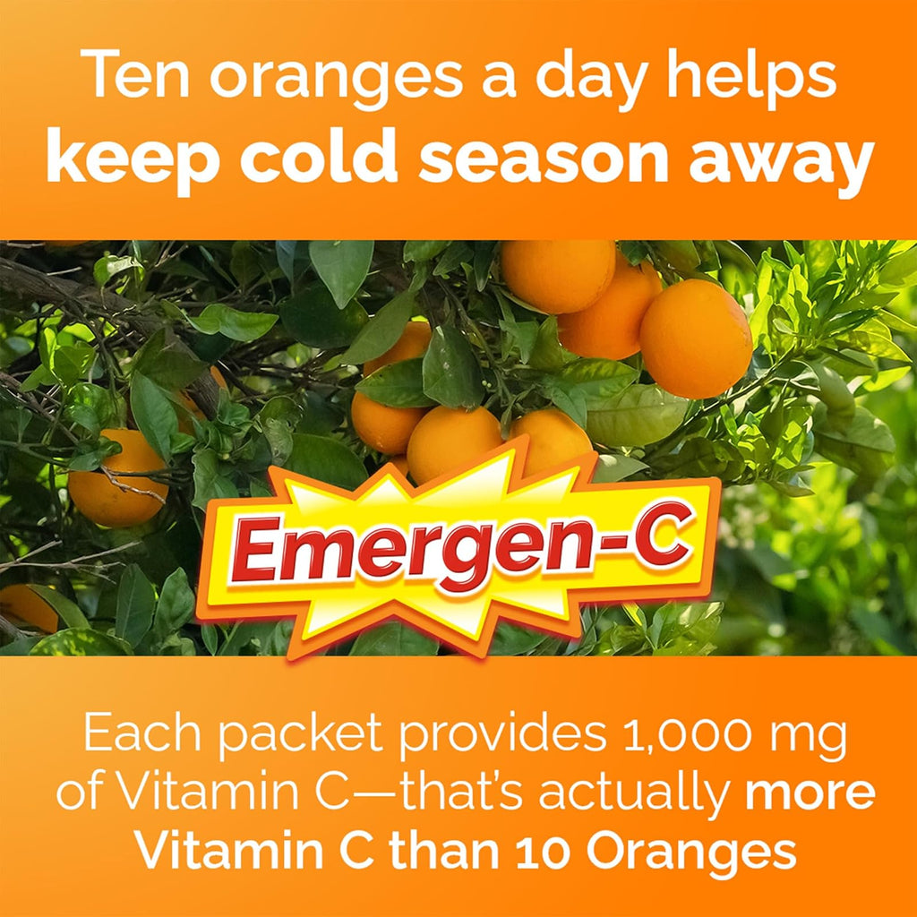 Emergen-C vitamin c energy boost