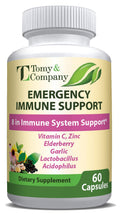 Emergency elderberry capsules for immunity