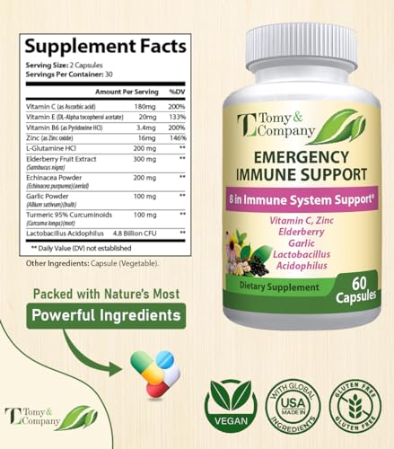 Emergency immune support elderberry formula