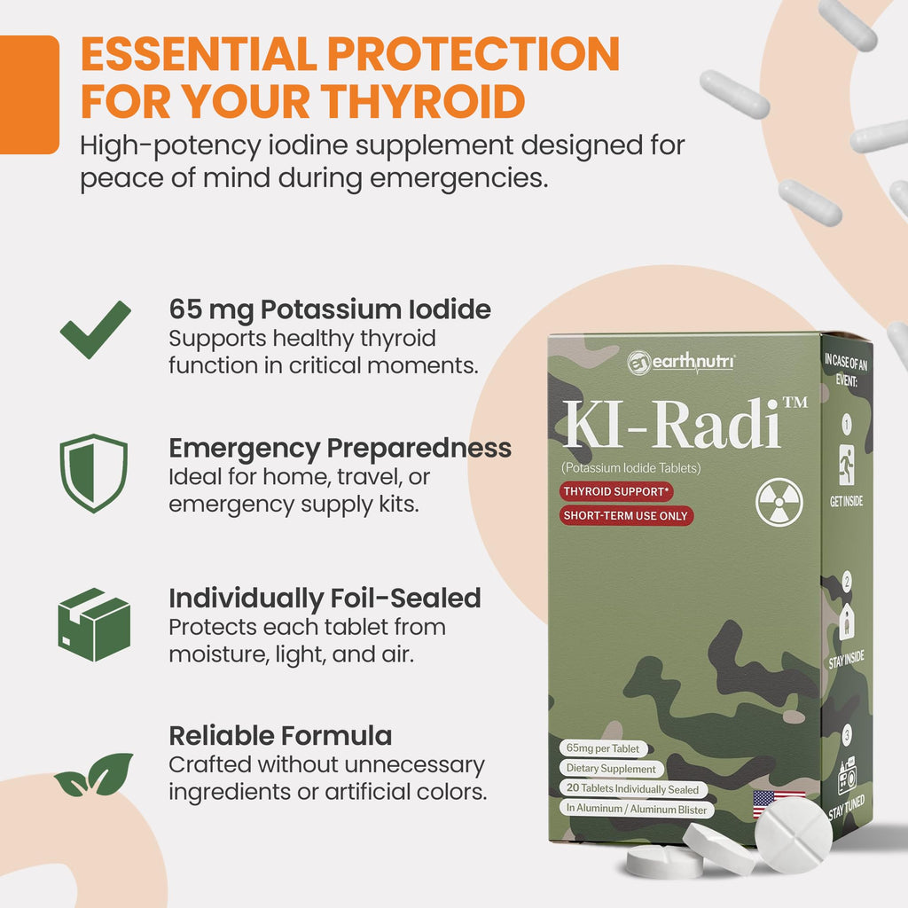 emergency preparedness potassium tablets