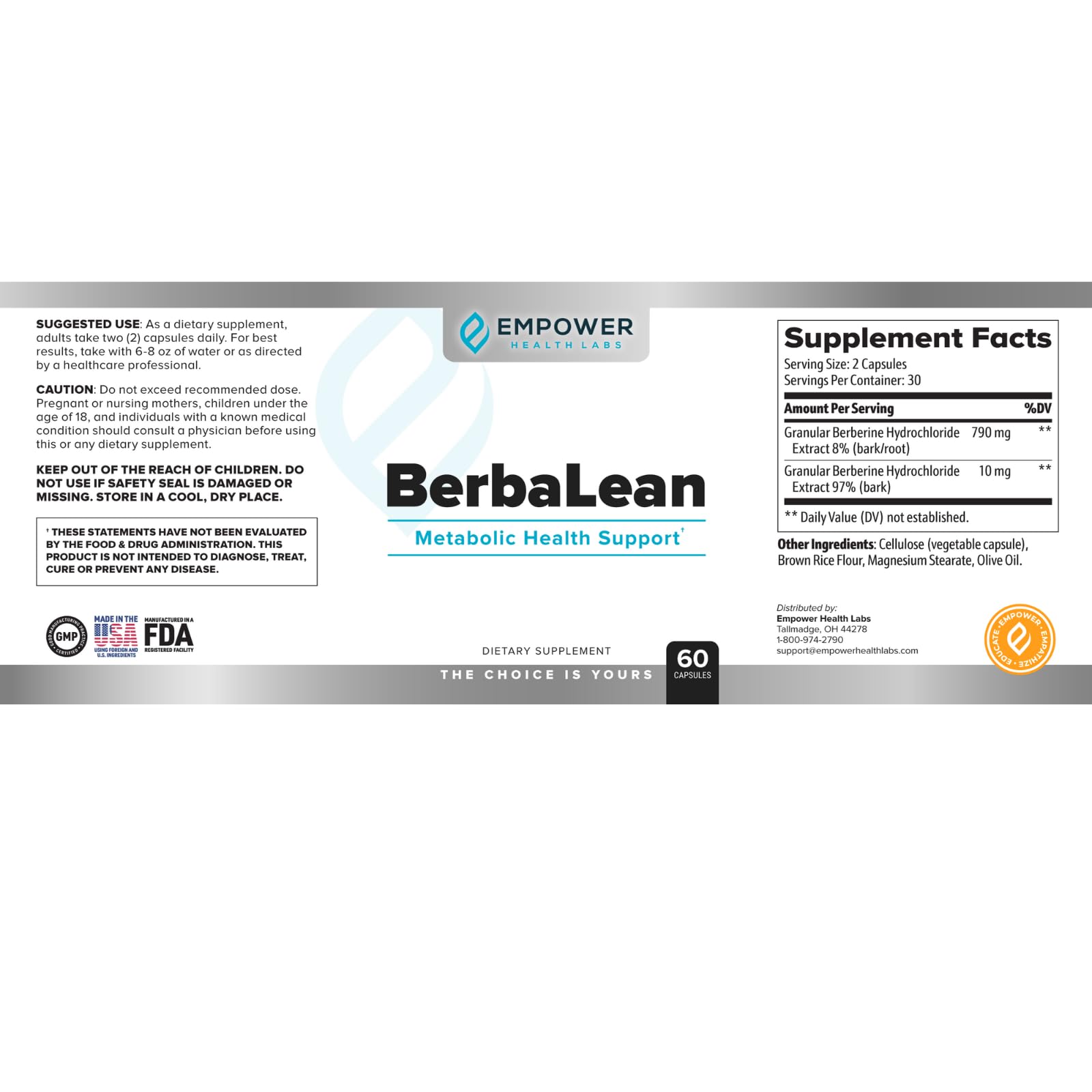 Empower Health BerbaLean benefits
