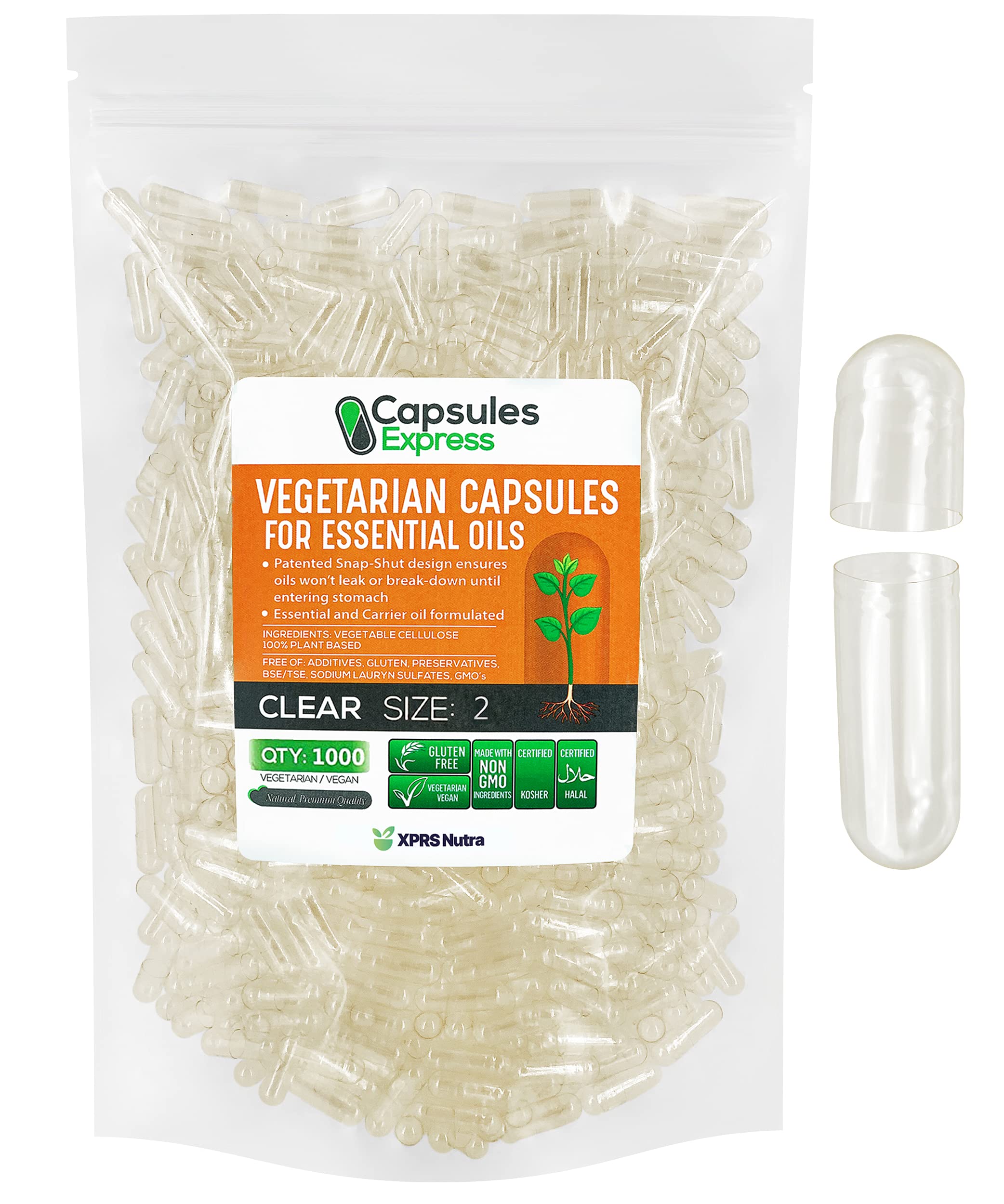empty capsules for DIY supplements