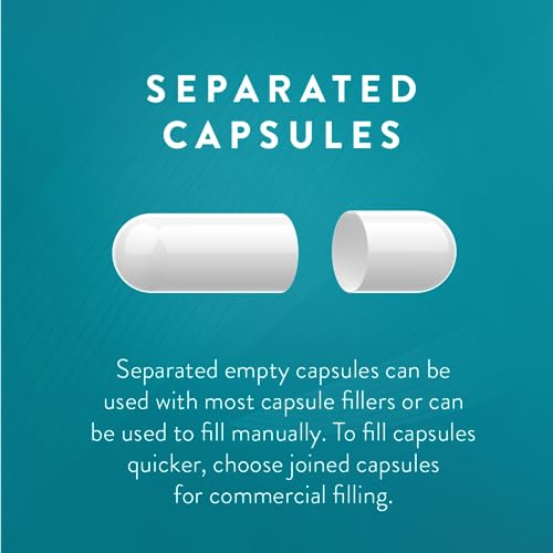 Empty capsules for DIY supplements
