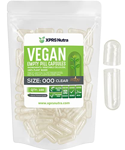 empty capsules for DIY vitamin filling