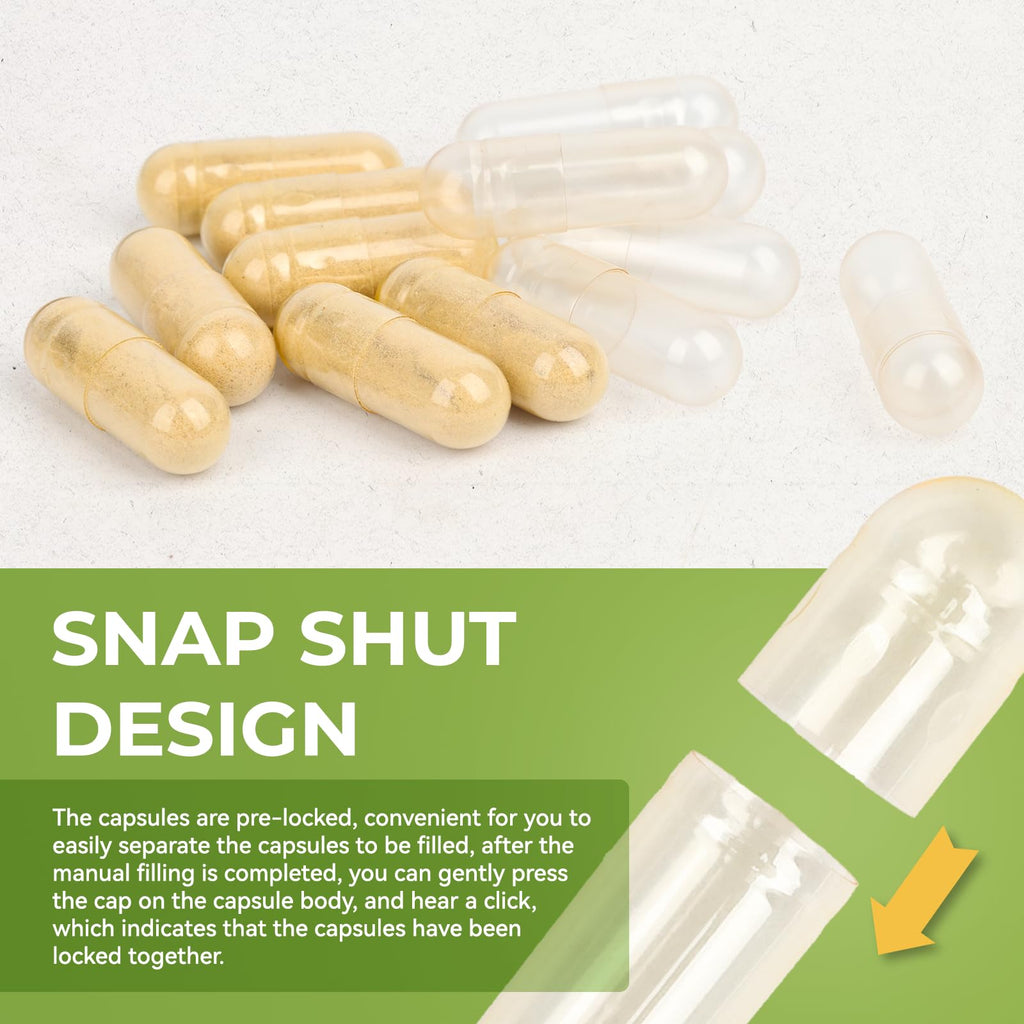 Empty capsules for DIY vitamins