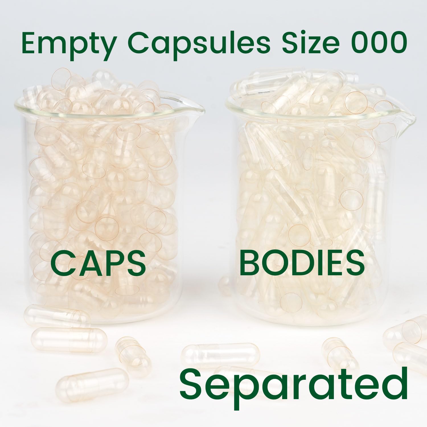 empty capsules for DIY vitamins